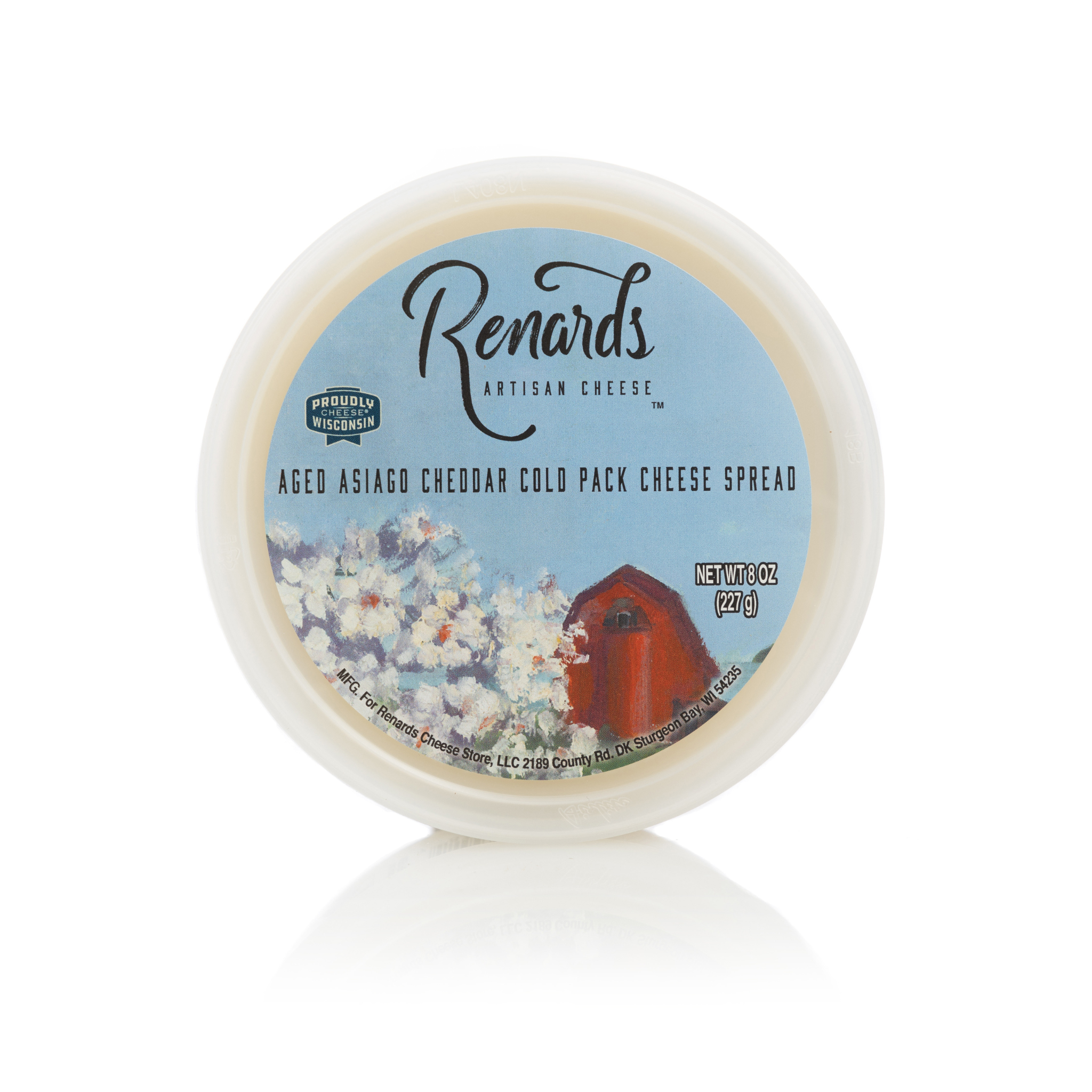 Aged Asiago Cheese Spread - Renard's – Renard's Cheese